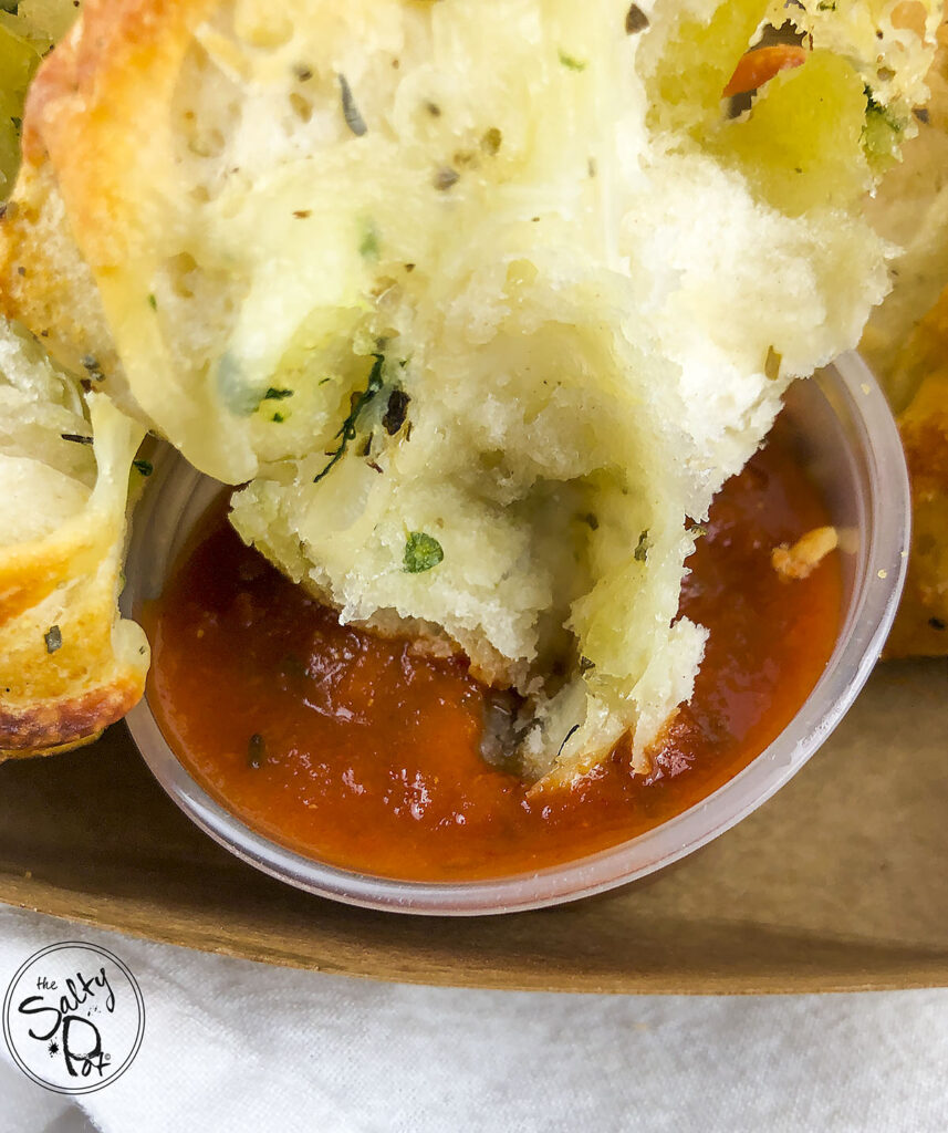 Easy 4 Ingredient Cheesy Garlic Bread Bites - EazyGrub