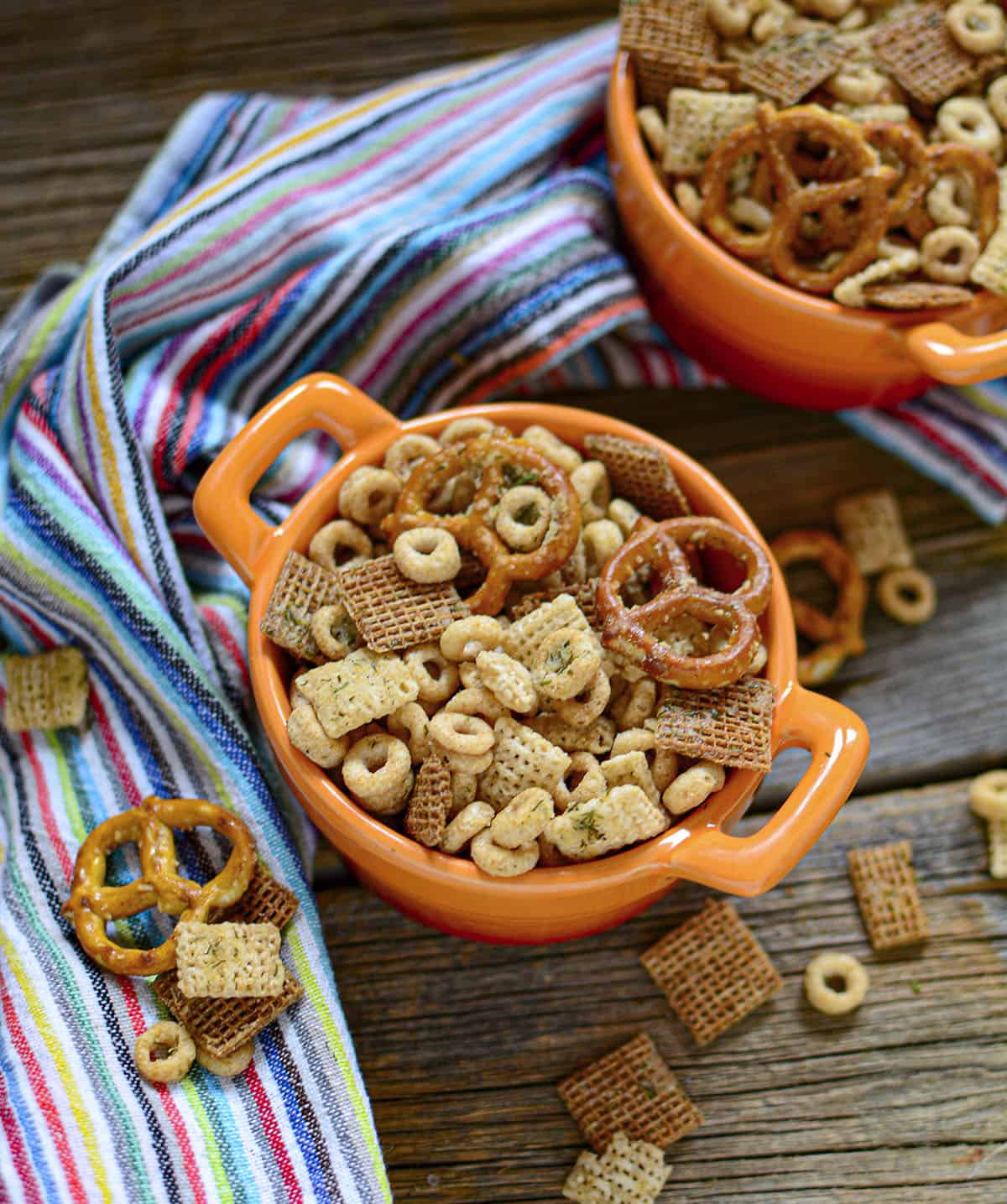 4 Ingredient Ranch Snack Mix - EazyGrub