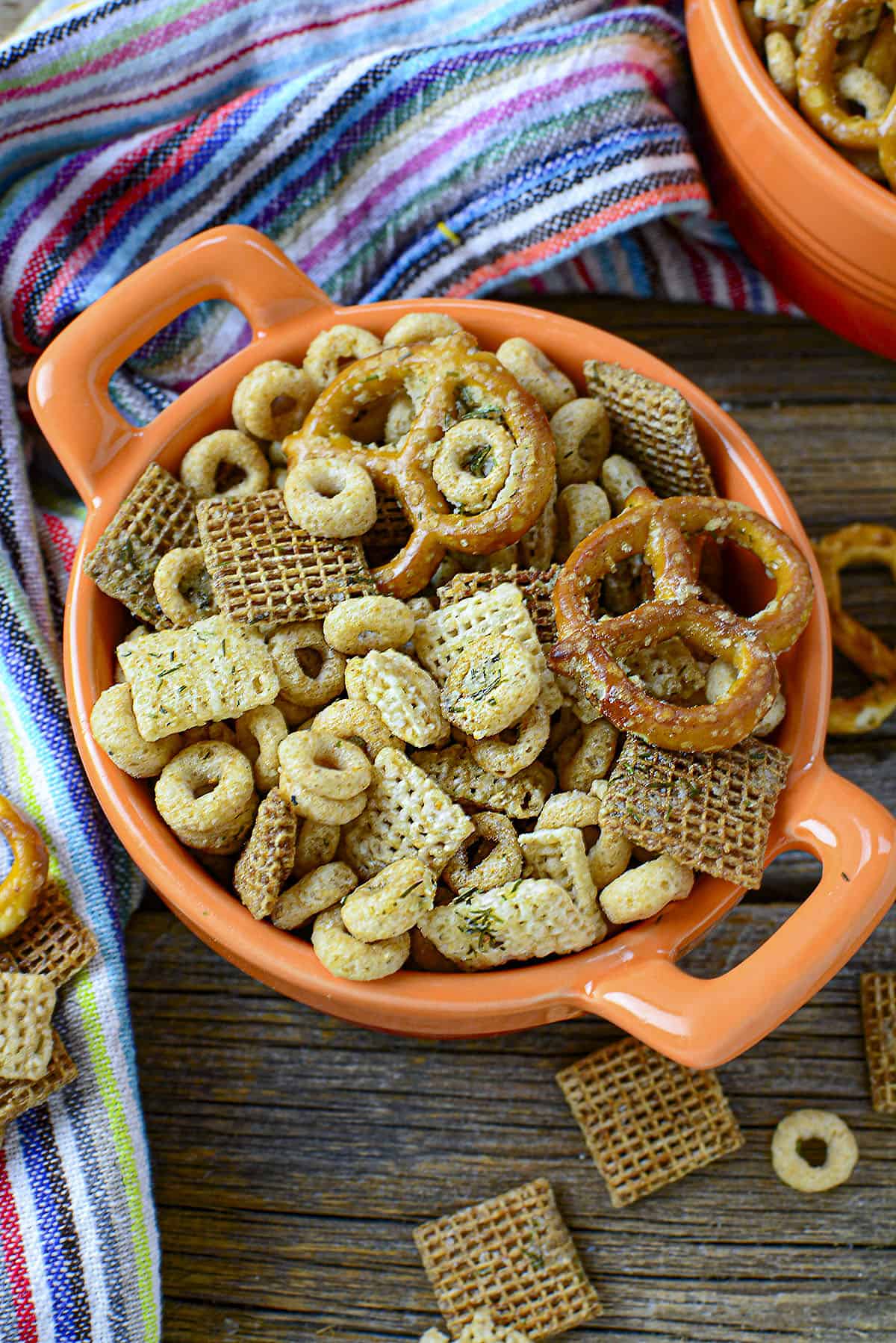 4 Ingredient Ranch Snack Mix - EazyGrub