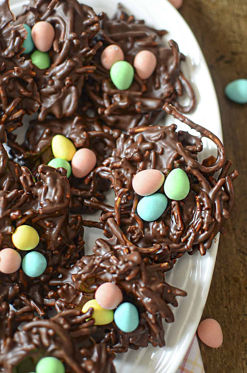 4 Ingredient No-Bake Birds Nest Cookies - EazyGrub